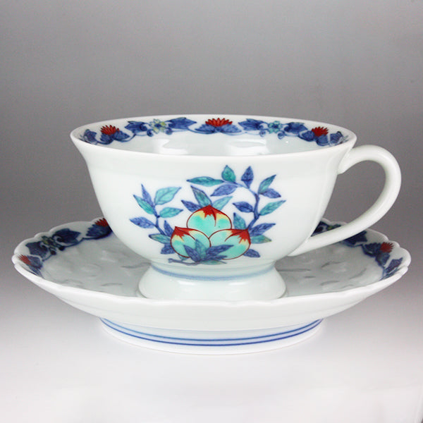 Imaemon kiln Kinka-e tea bowl – ギャラリー一番館オンラインショップ